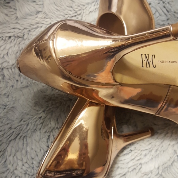 INC International Concepts | Shoes | Inc Zitah Heels Rose Gold | Poshmark